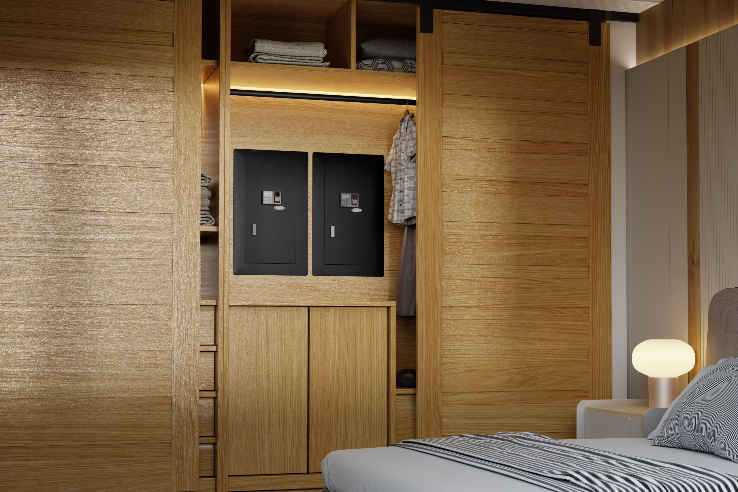 Pros & Cons: Built-in Wall Safe or Free-Standing Safe?