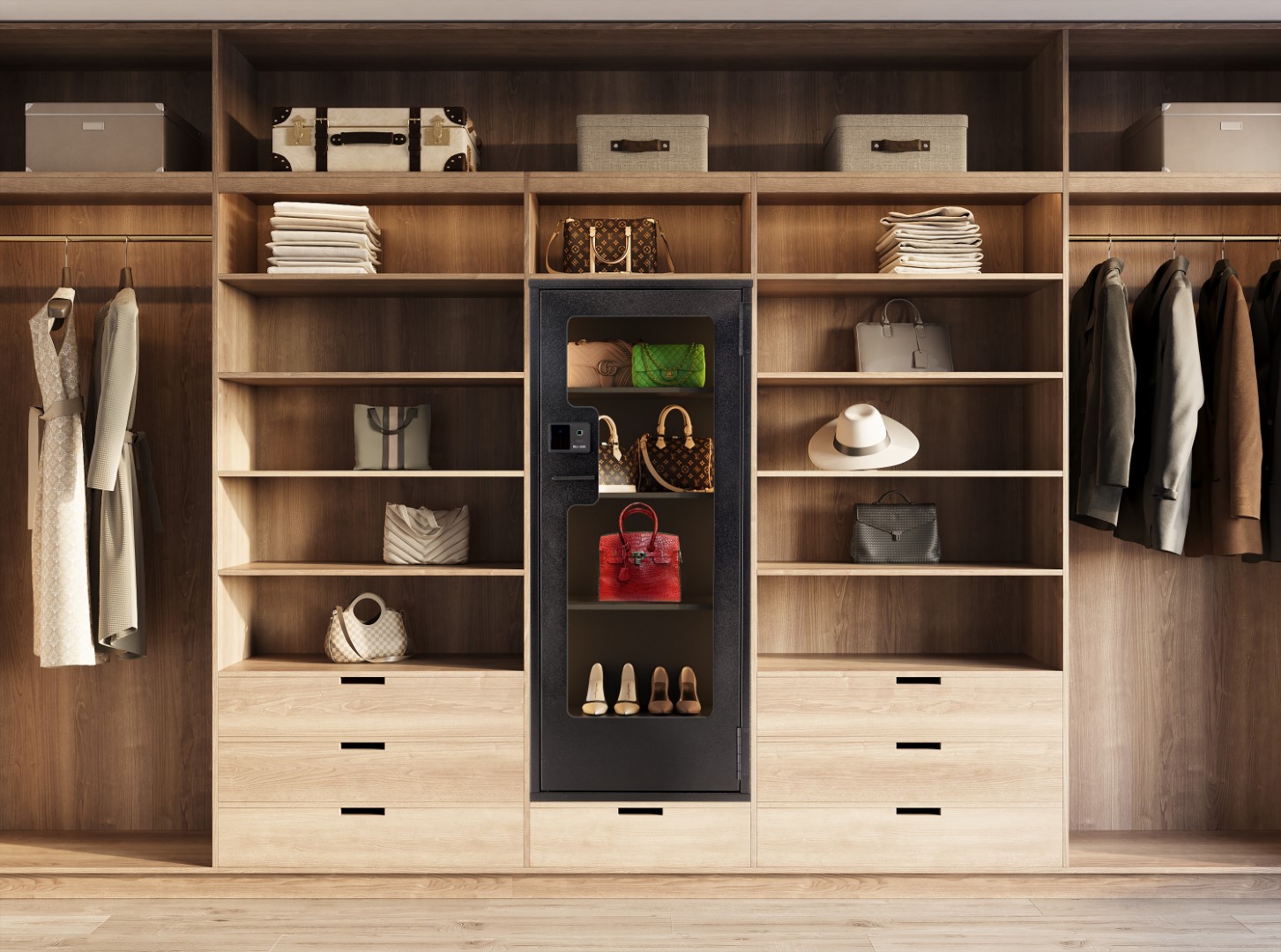 The NEW BlumSafe Secure Display Cabinet -- Protect AND Admire Your ...